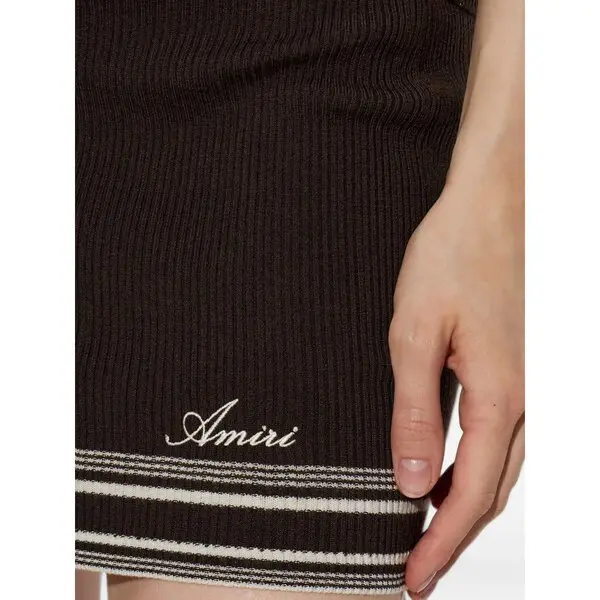Amiri Skirts Straight Skirts