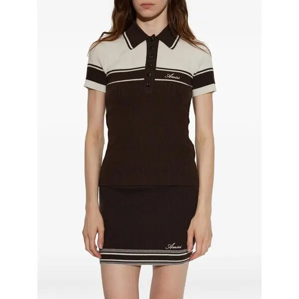Amiri Tops Polo Tops