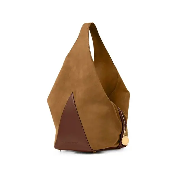 Stella McCartney Brown Shoulder Bags - Cream