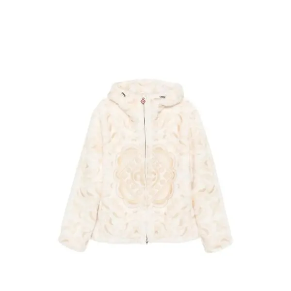 Casablanca Jackets Hooded Jackets - White