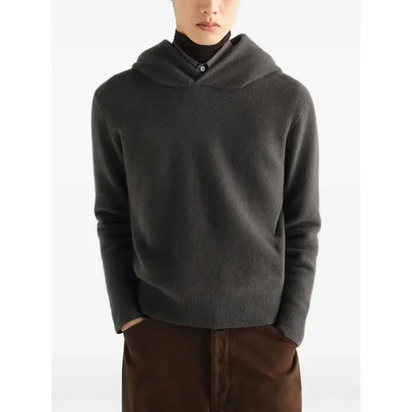 LEMAIRE Grey Sweaters & Knitwear Hoodies