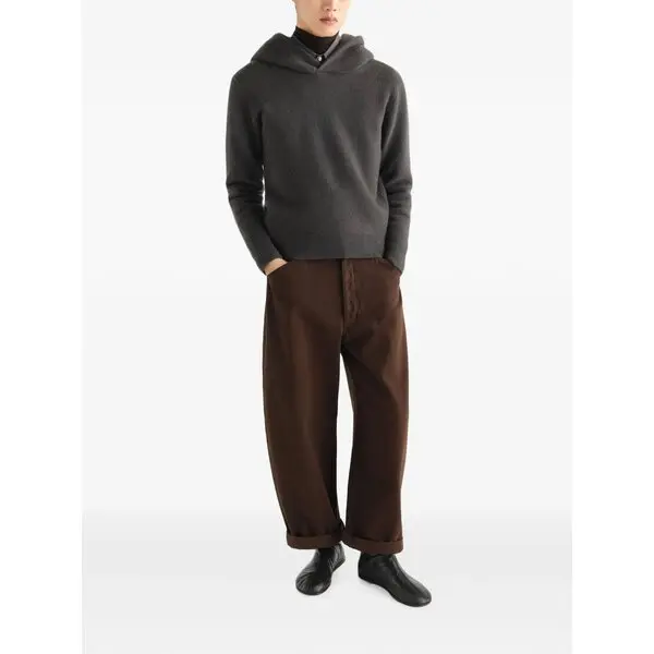 LEMAIRE Grey Sweaters & Knitwear Hoodies