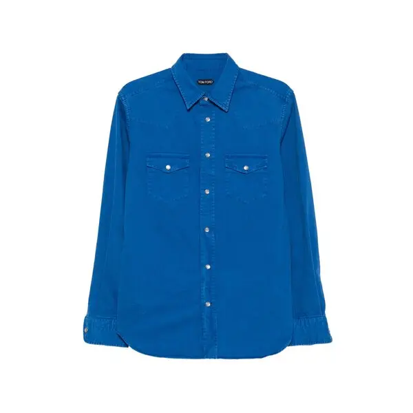 TOM FORD Shirts - Blue