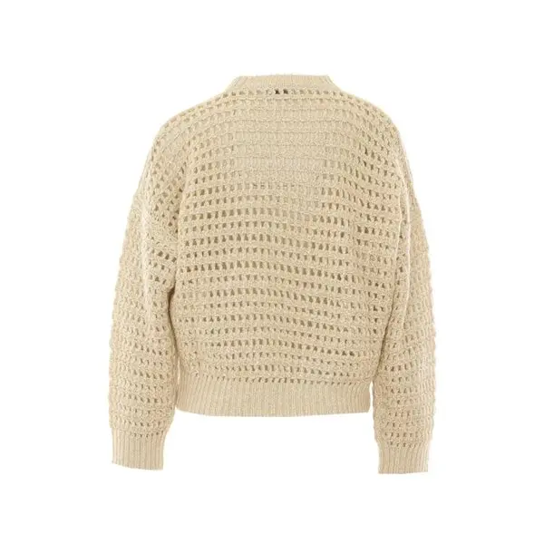 Brunello Cucinelli Neutrals Knitwear Jumpers - Cream