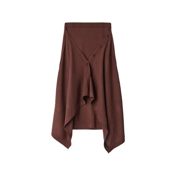 LEMAIRE Skirts Asymmetric & Draped Skirts - Brown