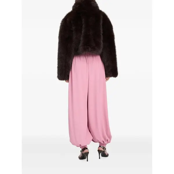 ROTATE BY BIRGER CHRISTENSEN Jackets Faux Fur & Shearling Jackets - Brown