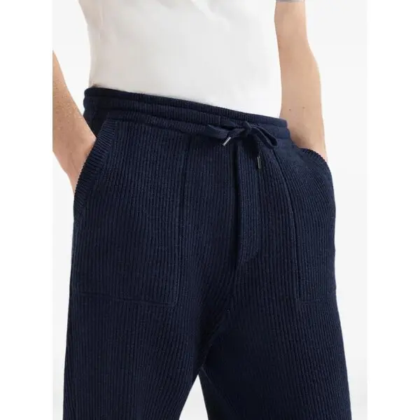 Brunello Cucinelli Trousers Track Pants - Blue