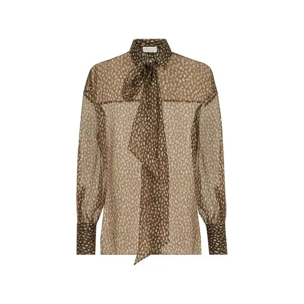 Brunello Cucinelli Tops Shirts - Brown