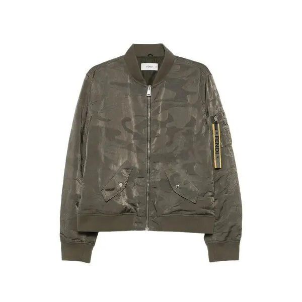 Fendi Jackets Bomber Jackets - Green