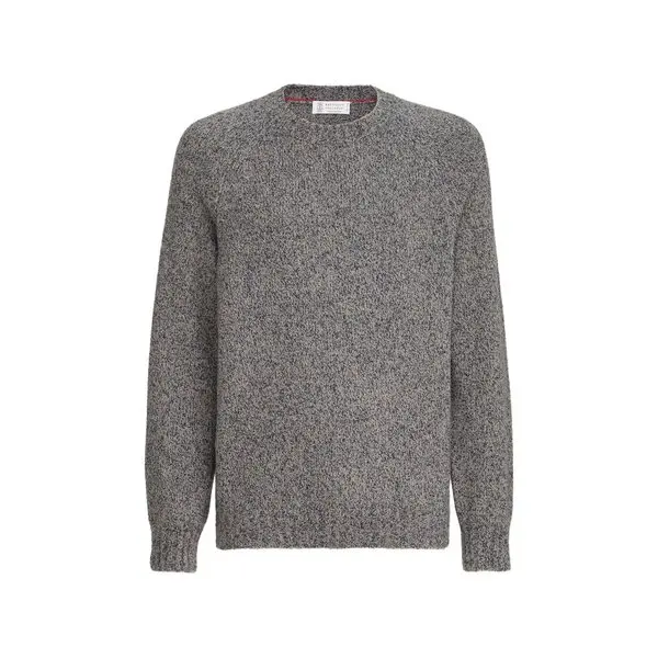 Brunello Cucinelli Grey Sweaters & Knitwear Jumpers - Gray
