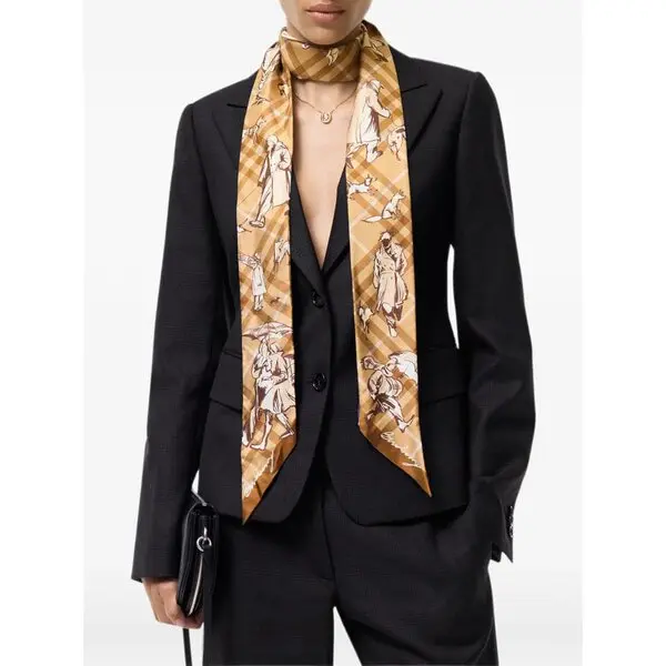 Burberry Neutrals Scarves