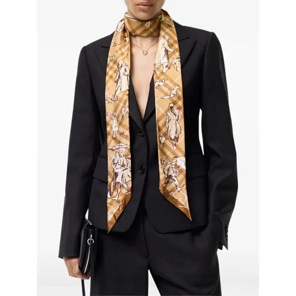 Burberry Neutrals Scarves
