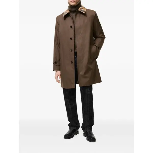 Burberry Coats Single Breasted Coats