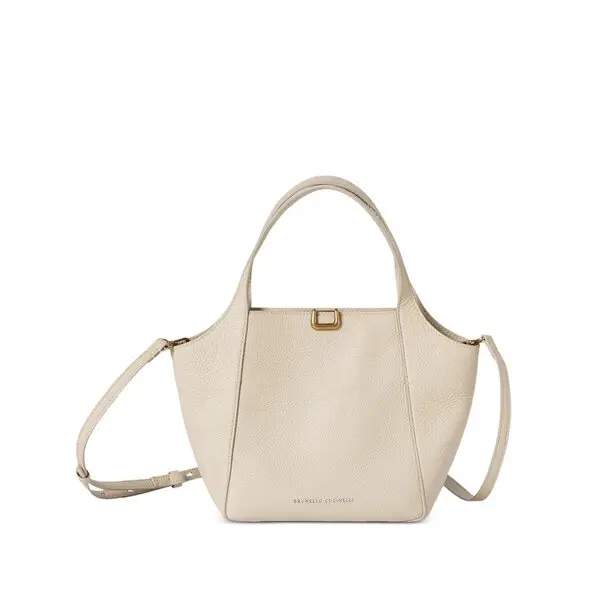 Brunello Cucinelli Neutrals Bucket Bags - Cream