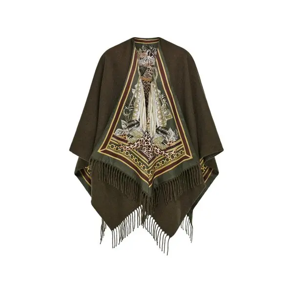 FERRAGAMO Jackets Capes & Ponchos - Green