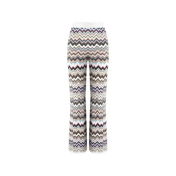 Missoni Trousers Flared Trousers - White