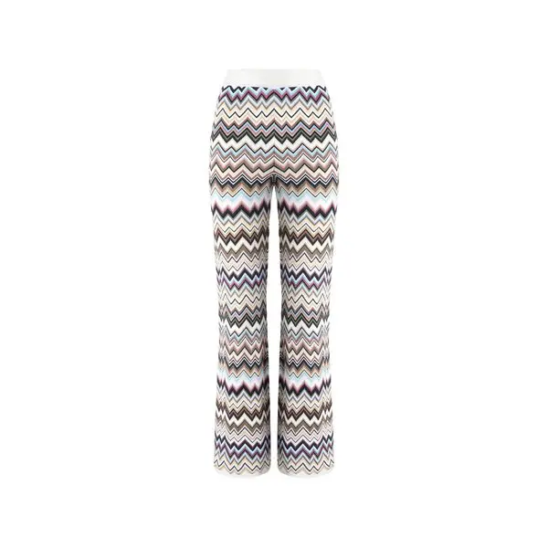 Missoni Trousers Flared Trousers - White