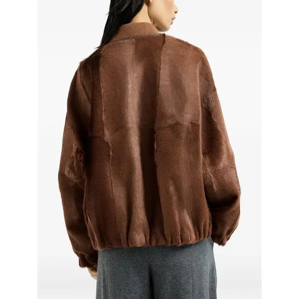 Brunello Cucinelli Jackets Faux Fur & Shearling Jackets