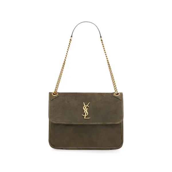 Saint Laurent Shoulder Bags - Green