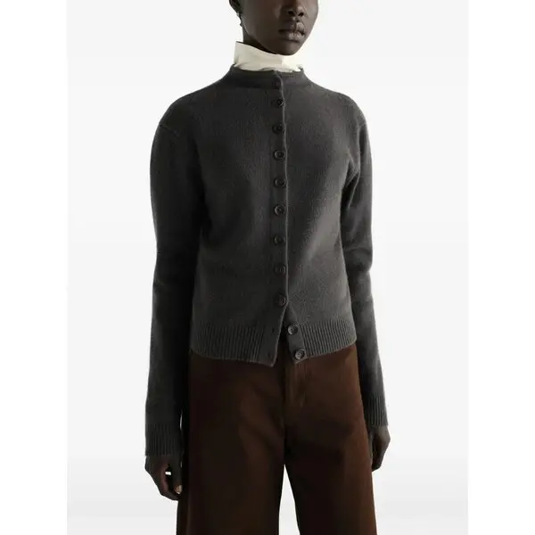 LEMAIRE Grey Tops Cardigans
