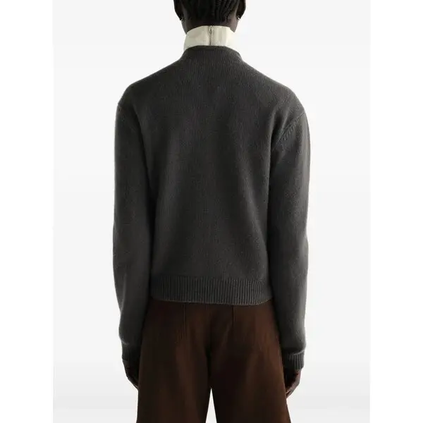 LEMAIRE Grey Tops Cardigans