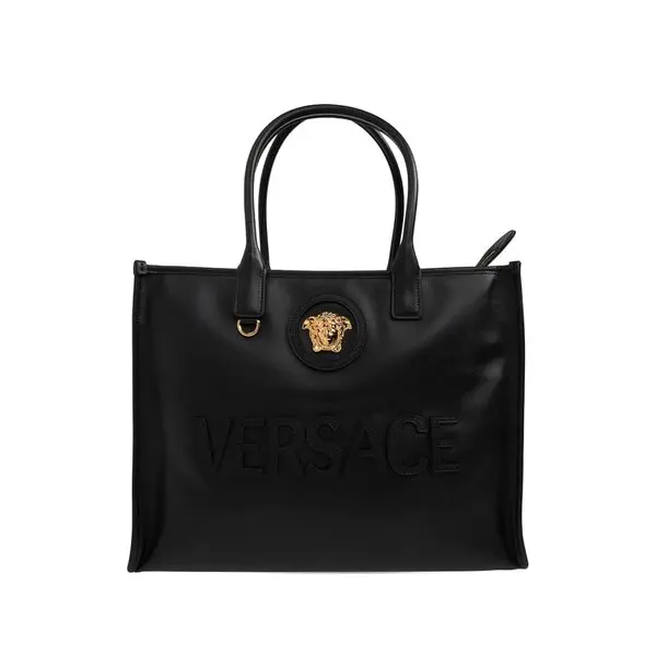 Versace Tote Bags - Black