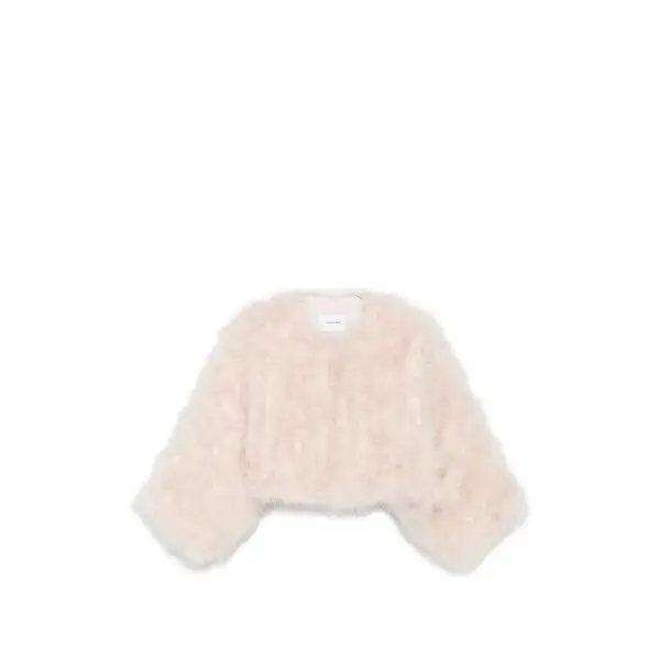 YVES SALOMON Jackets Capes & Ponchos - Pink
