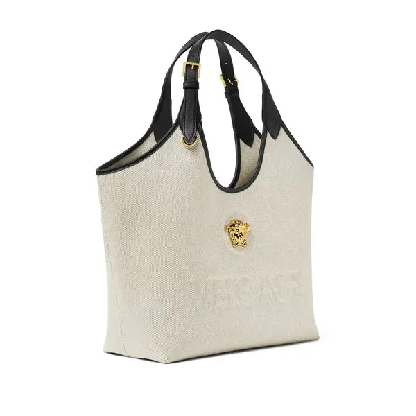Versace Neutrals Tote Bags