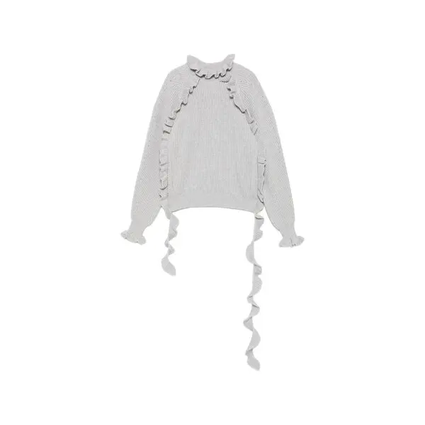 Blumarine Grey Knitwear Jumpers