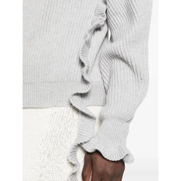 Blumarine Grey Knitwear Jumpers