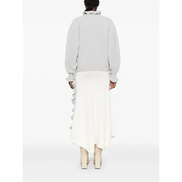 Blumarine Grey Knitwear Jumpers