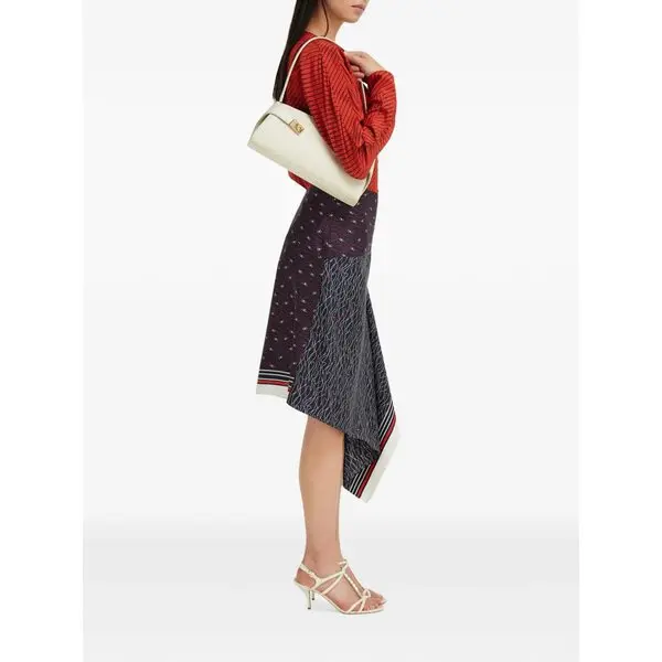 FERRAGAMO Neutrals Shoulder Bags - Cream