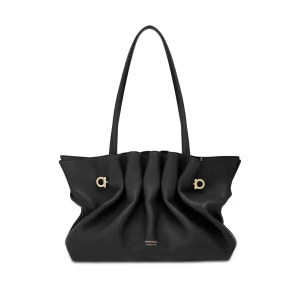 FERRAGAMO Shoulder Bags - Black