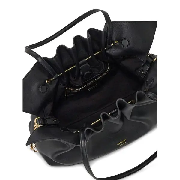 FERRAGAMO Shoulder Bags - Black