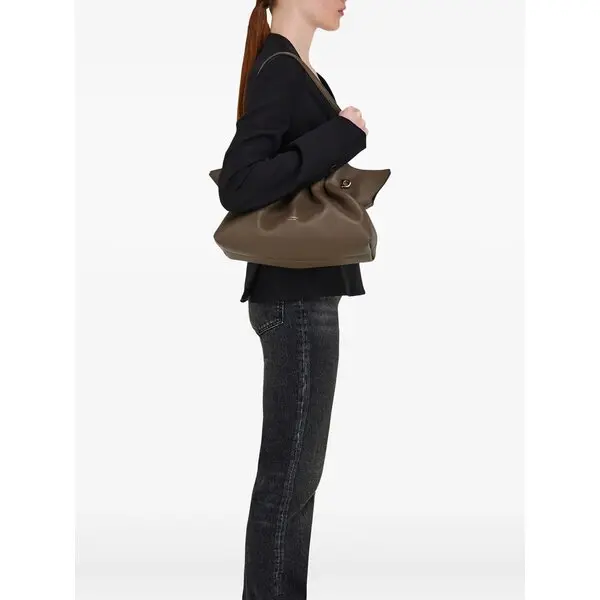 FERRAGAMO Grey Shoulder Bags - Gray