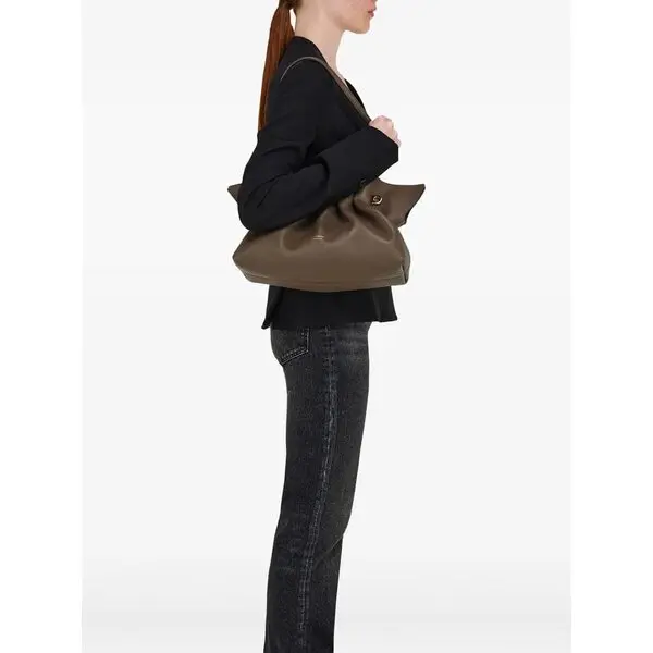 FERRAGAMO Grey Shoulder Bags - Gray