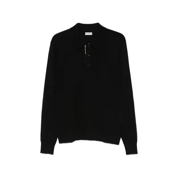 Burberry Polo Shirts Jumpers - Black