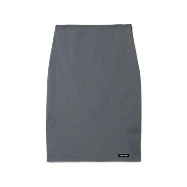 Miu Miu Grey Skirts Pencil Skirts - Gray