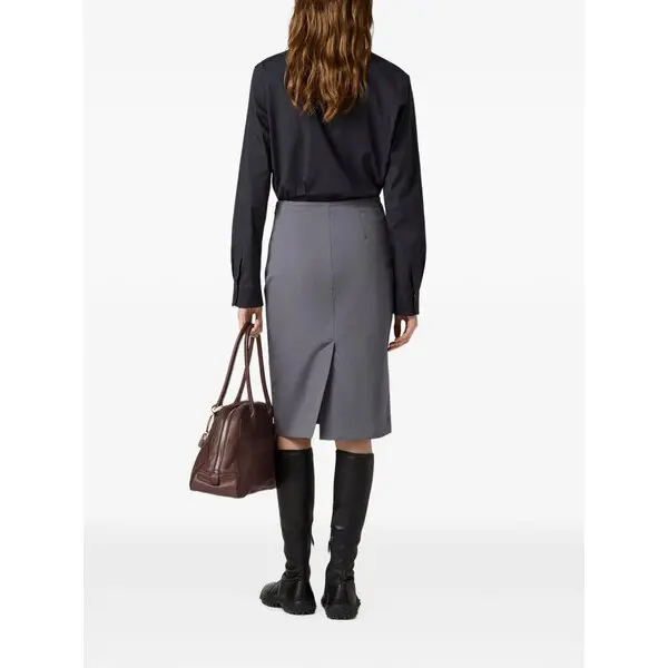 Miu Miu Grey Skirts Pencil Skirts