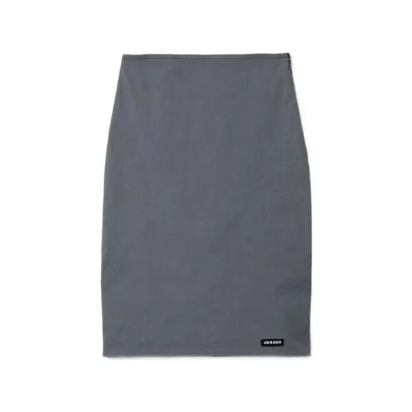 Miu Miu Grey Skirts Pencil Skirts - Gray