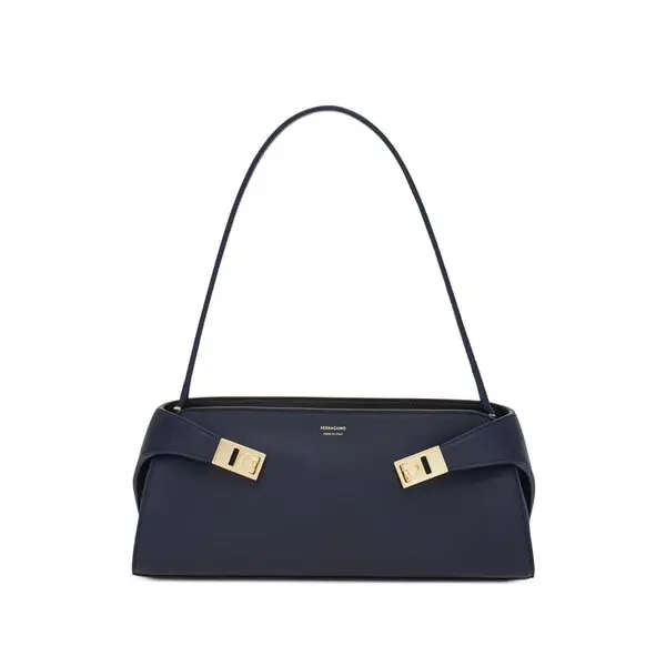 FERRAGAMO Shoulder Bags - Blue