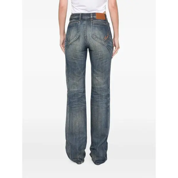 Amiri Denim Straight-leg Jeans