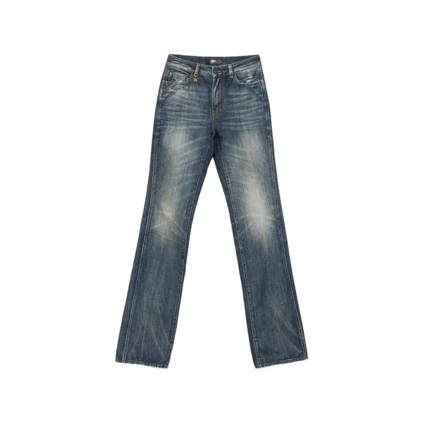 Amiri Denim Straight-leg Jeans - Blue