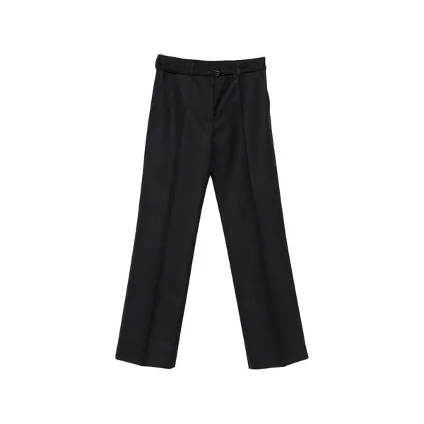 Dries Van Noten Trousers Tailored Trousers - Black