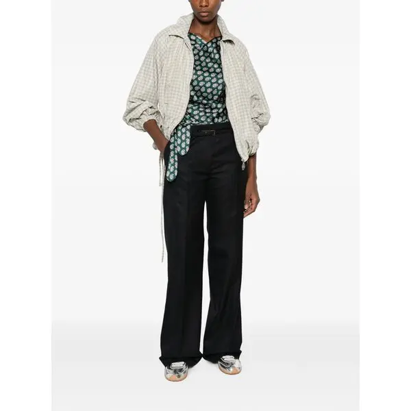 Dries Van Noten Trousers Tailored Trousers - Black