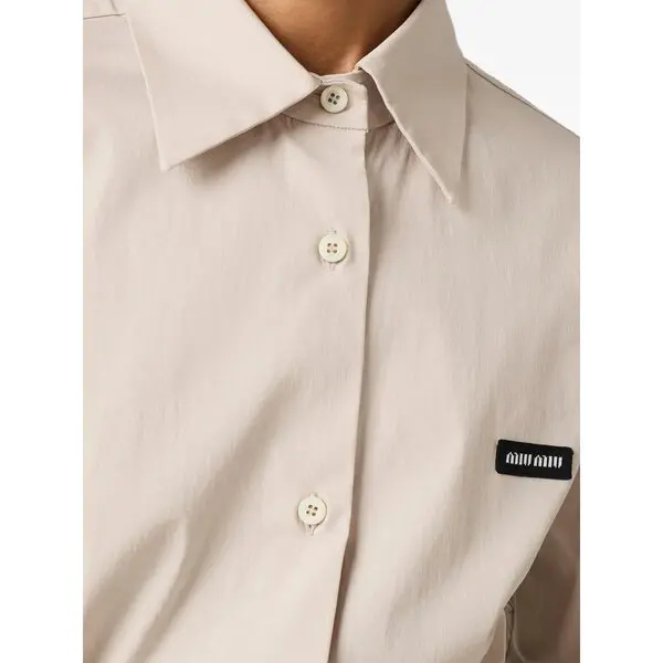 Miu Miu Neutrals Tops Shirts