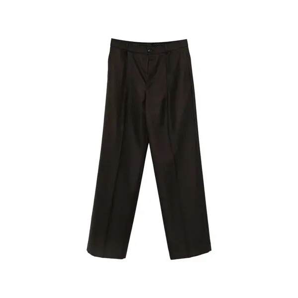 Dries Van Noten Trousers Wide-leg Trousers - Brown