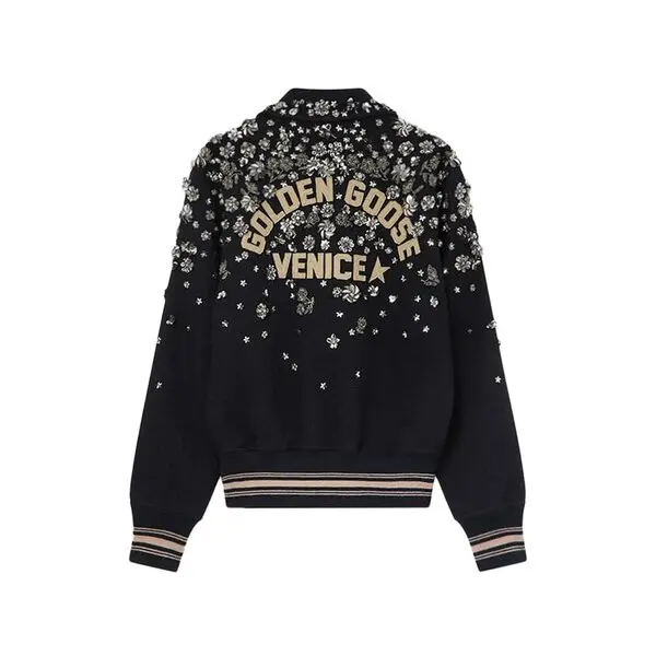 GOLDEN GOOSE Jackets Bomber Jackets - Black