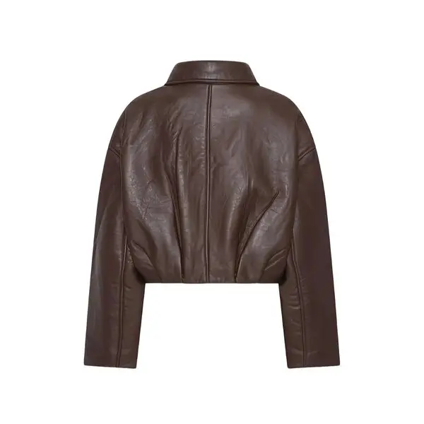 ROTATE BY BIRGER CHRISTENSEN Jackets Cropped Jackets - Brown