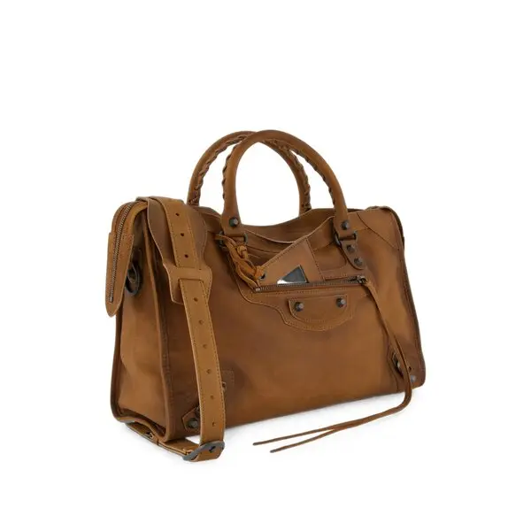Balenciaga Tote Bags - Brown